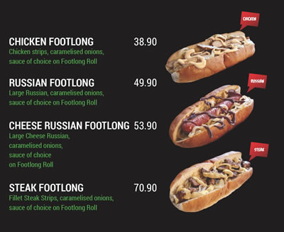Foodcourt Menu